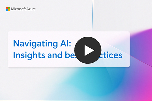 Microsoft Launches Infrastructure For The Era of AI Video Series ...